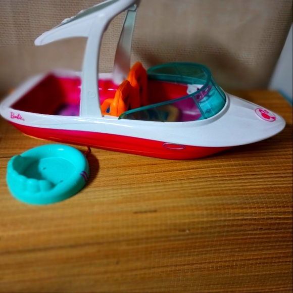 Mattel | Toys | Barbie Boat With Raft | Poshmark